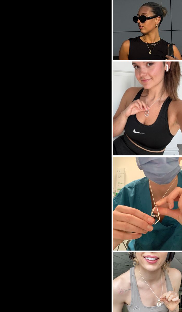 Ring Keeper Necklaces by Pixie Wing™ - Sterling Silver & 18K Gold Plated